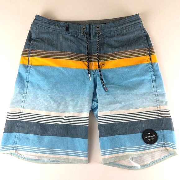 Quiksilver | Swim | Quicksilver Striped Boys Swim Trunks Size 2 | Poshmark